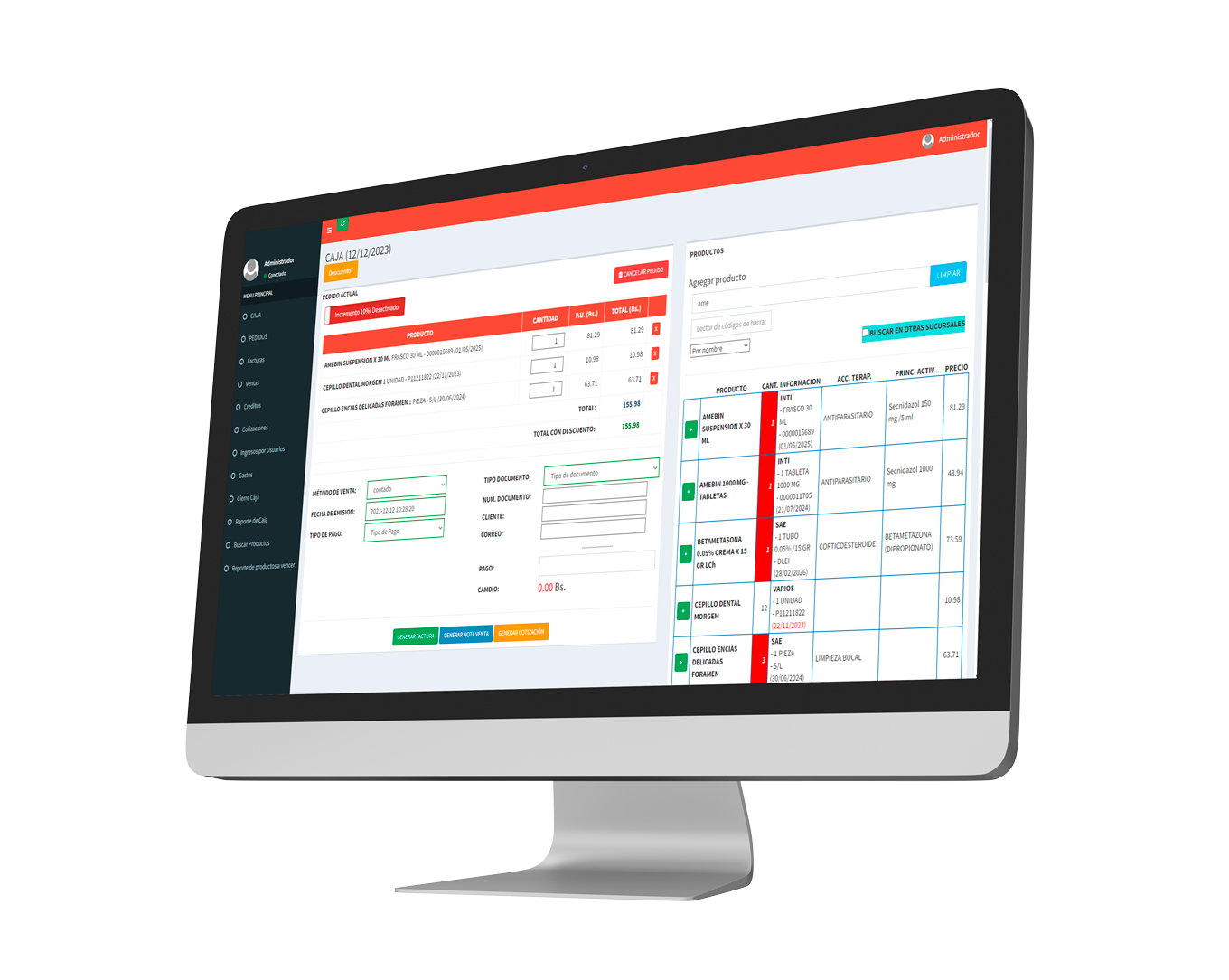 Sistema de Facturación en línea Farmacias – Growing Cloud